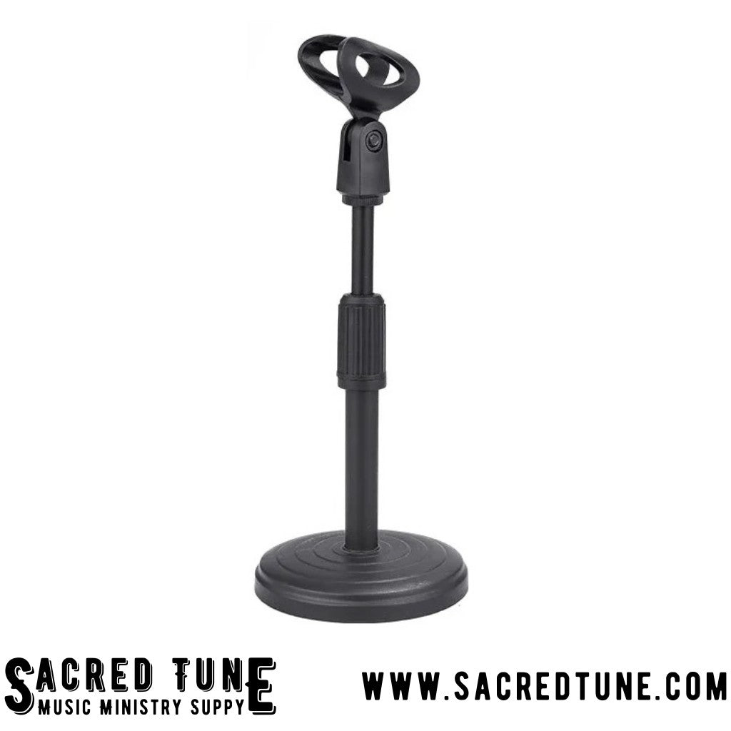 Desktop and Floor Microphone Stand - Mic you Amp! | Sacred Tune
